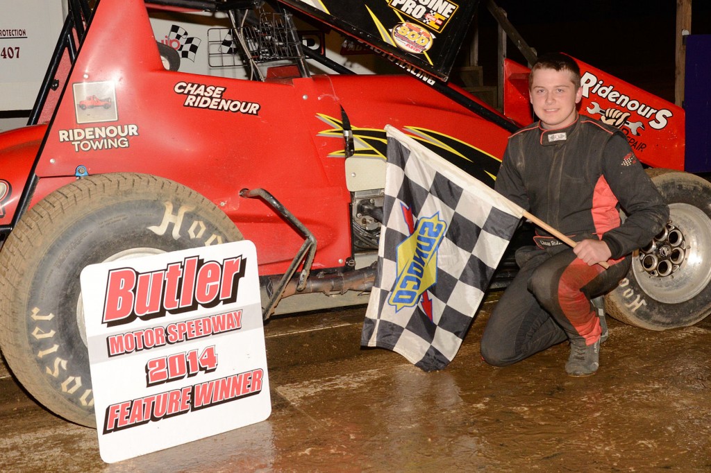 Ridenour Picks Up First Career Sprint Car Victory at Butler ...