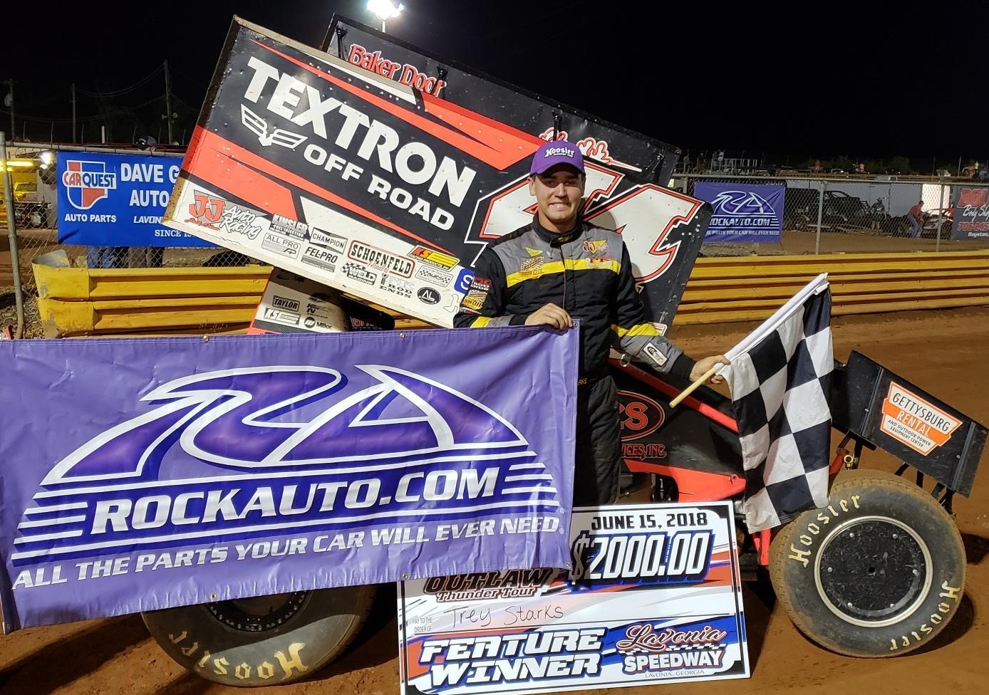 Trey Starks Claims USCS “Fast Friday” Win at Lavonia Speedway ...