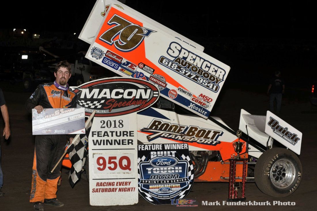 Jacob Patton Wins MOWA Feature at Macon – TJSlideways.com
