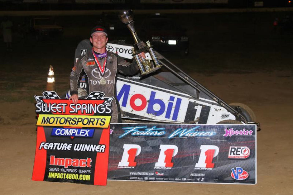 Logan Seavey Wins USAC Midget Main at Sweet Springs – TJSlideways.com