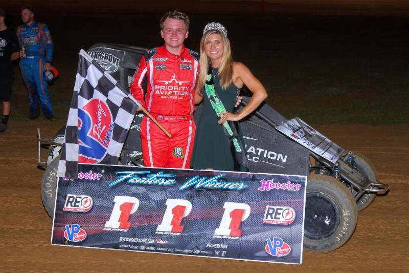 Zeb Wise Returns to Becomes USAC’s Youngest Winner – TJSlideways.com