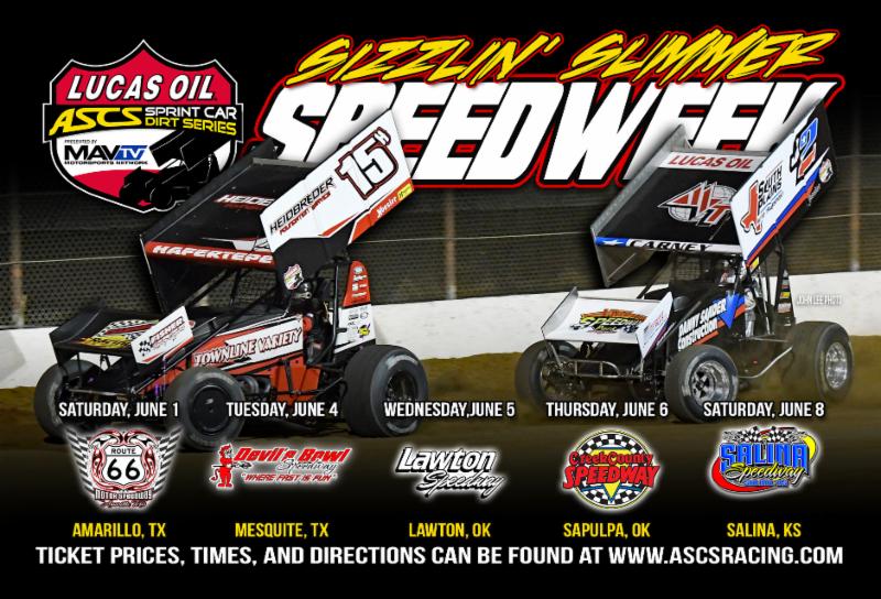 Event Info Speedweek Next For Lucas Oil American Sprint Car Series