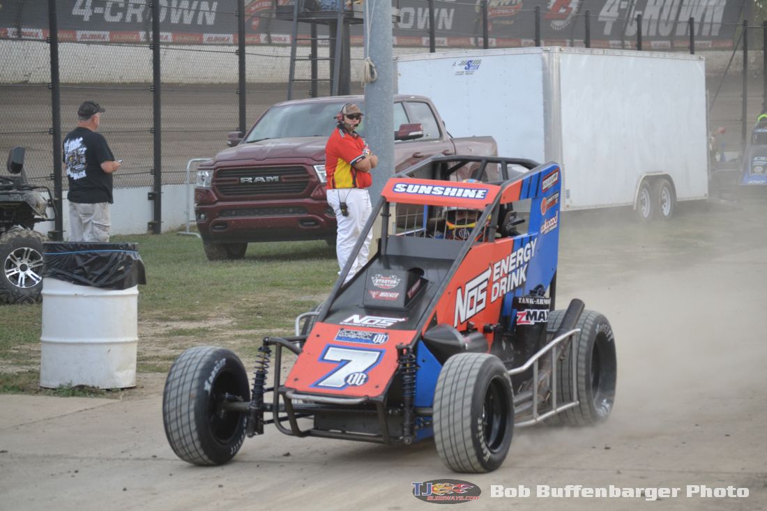 Tyler Courtney Wins Wild USAC Midget Portion of the 4-Crown Nationals ...