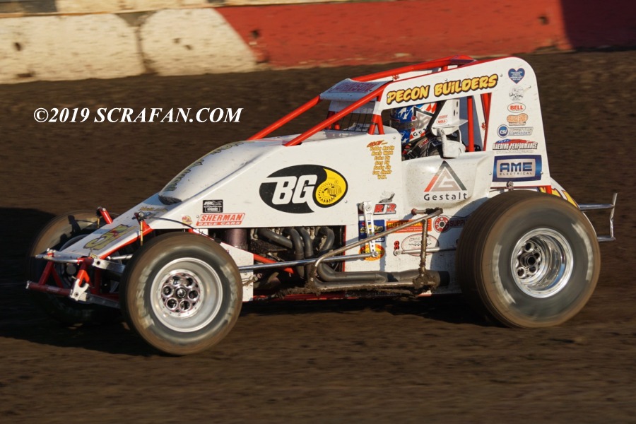 R.J. Johnson Wins CAS Sprint Car Feature at Casa Grande – TJSlideways.com