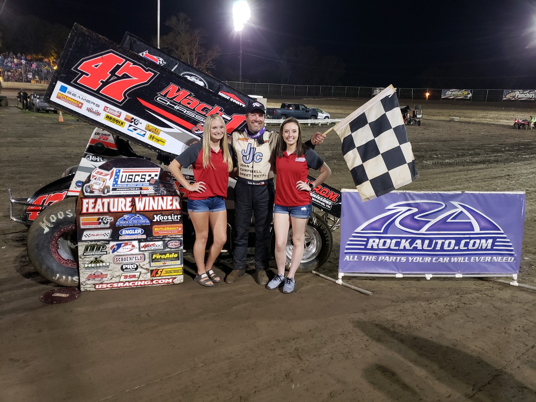 Dale Howard Wins USCS Feature at the Ditch – TJSlideways.com