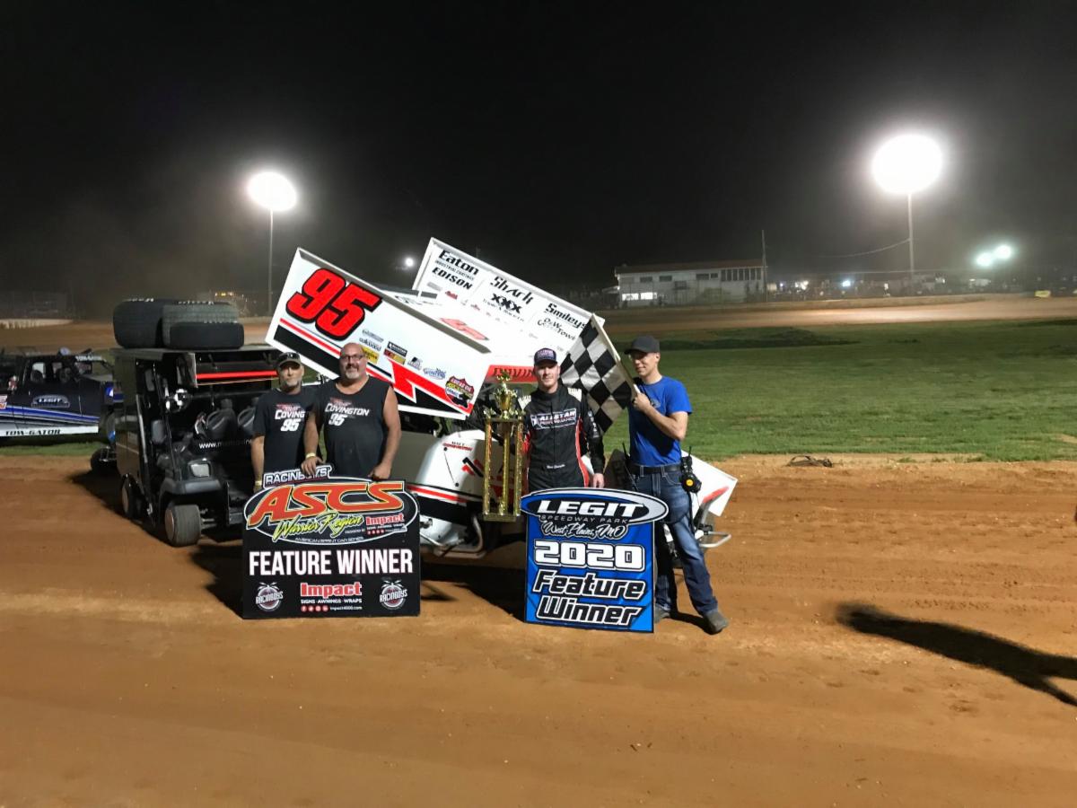 Matt Covington Tops ASCS Warrior/Mid-South Challenge At Legit Speedway ...