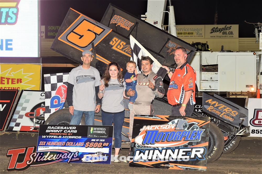 Juhl and Snyder Hustle to Hard-Fought Sprint Car Wins at Jackson ...