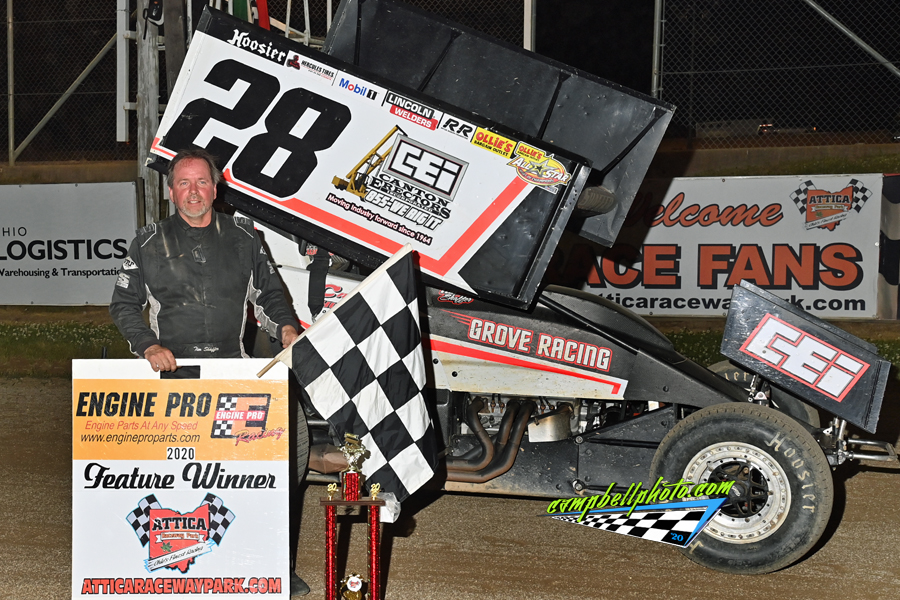 Tim Shaffer Wins at Attica – TJSlideways.com
