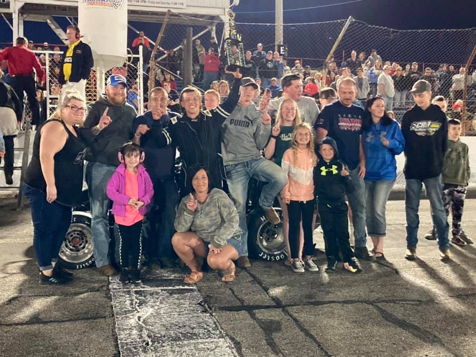 Grissom holds off Gladish in thrilling Day Transportation Kenyon Midget ...