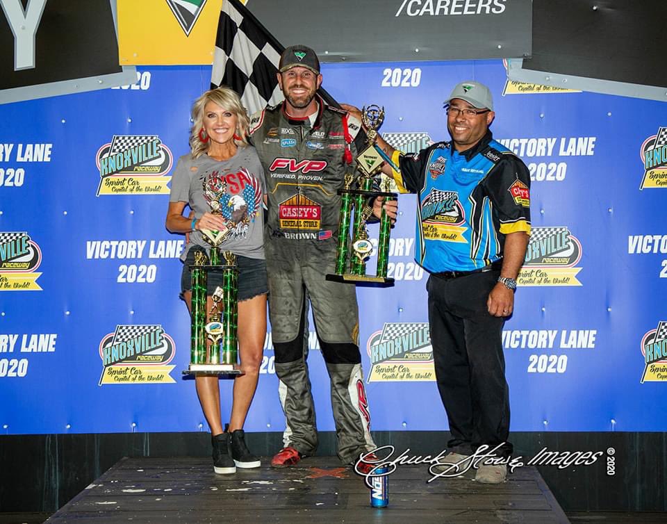 Brian Brown Victorious in Both 410 and 360 Sprint Car Action at ...