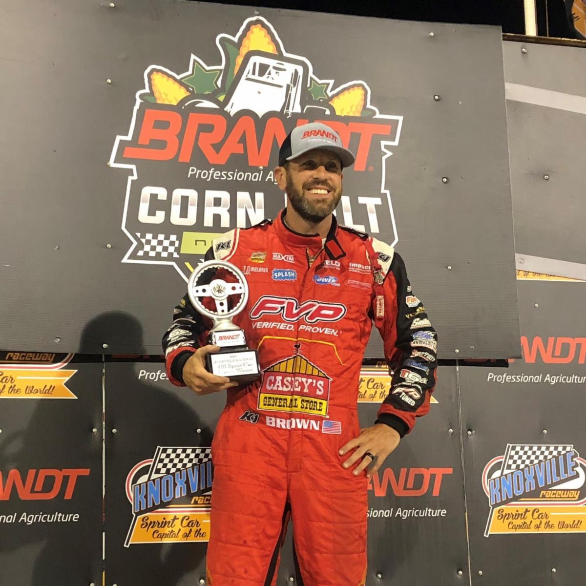 Brian Brown Posts Fourth Victory of the Season at Knoxville Raceway ...