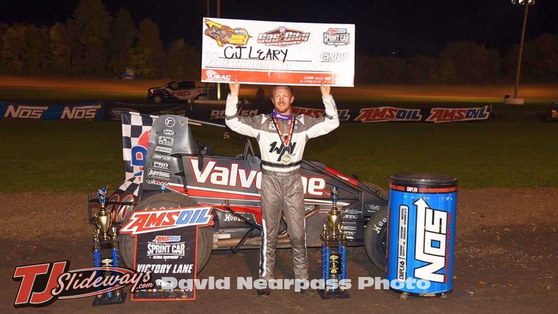 Leary’s Late Race Heroics Lift Him to Gas City USAC Sprint Glory ...