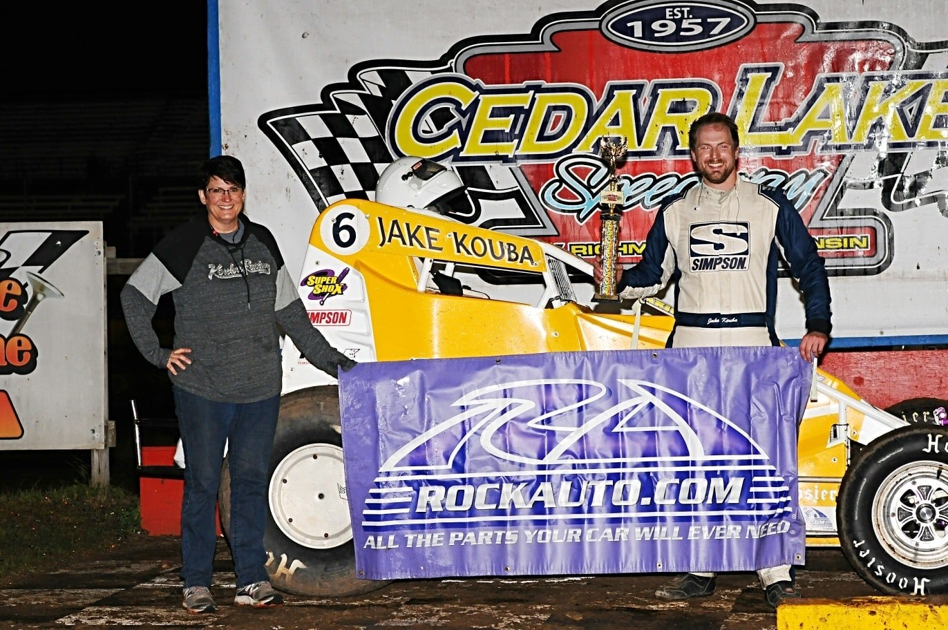 Jake Kouba Bests the Field at Cedar Lake Speedway – TJSlideways.com