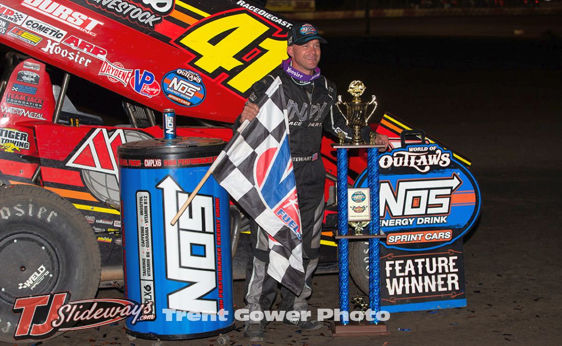 Shane Stewart Wins in Debut for Jason Johnson Racing – TJSlideways.com