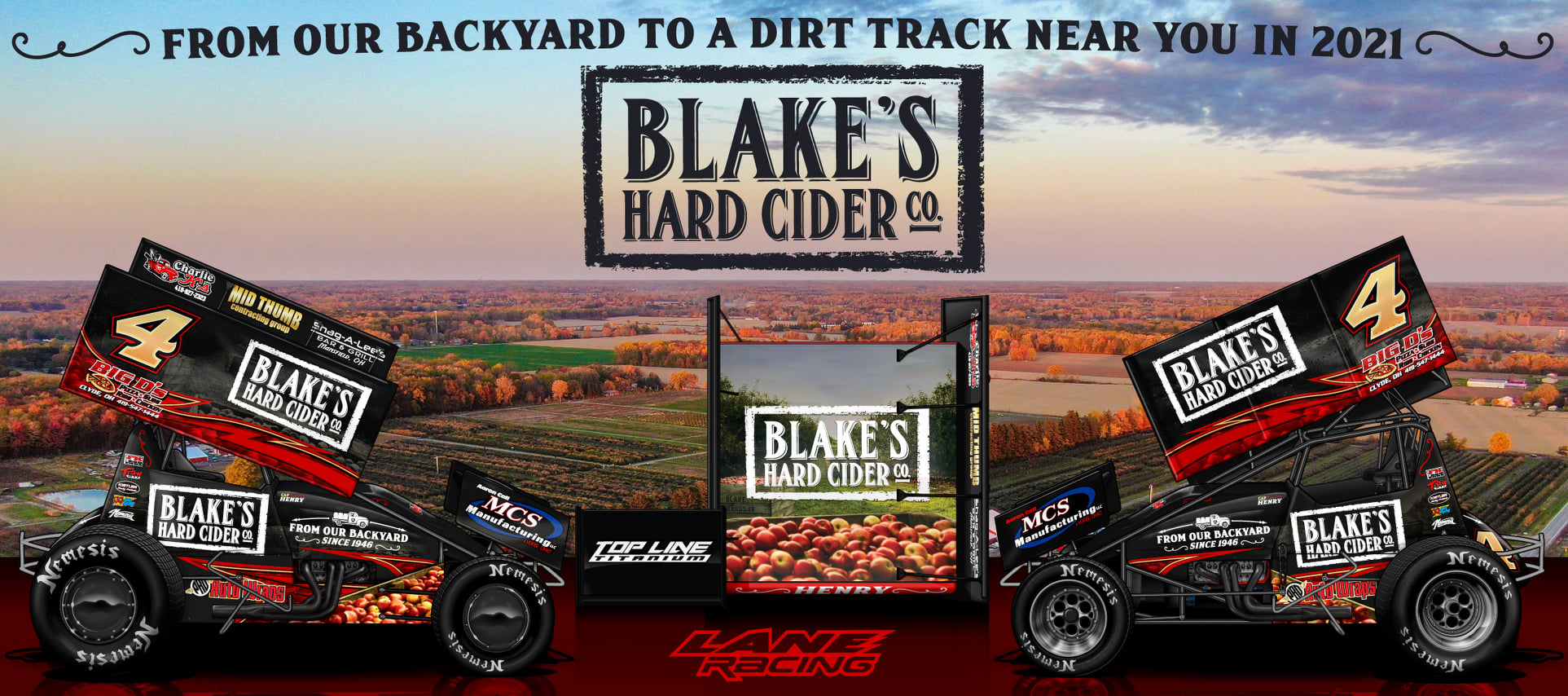 Lane Racing Names Blake’s Hard Cider as Presenting Sponsor ...