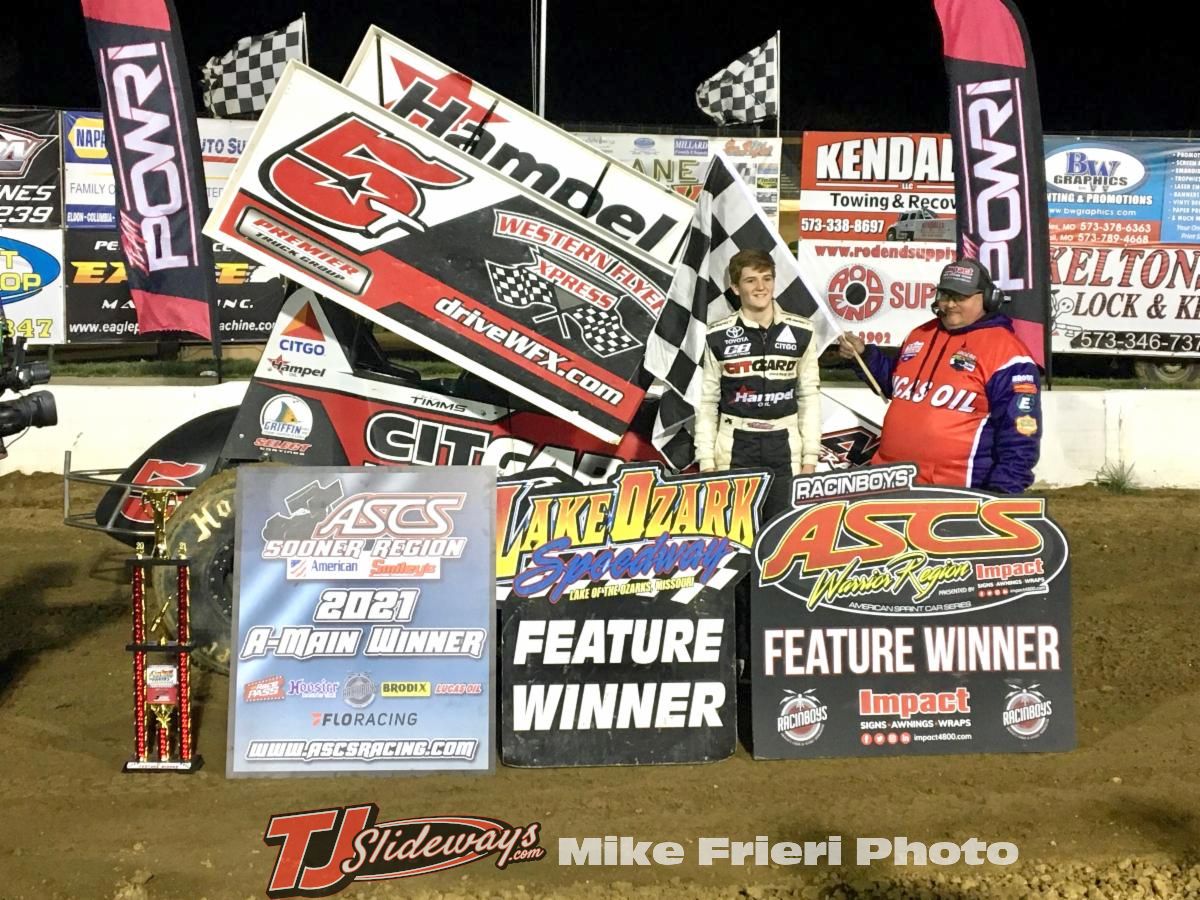 Ryan Timms Captures His First Career ASCS Regional Victory ...