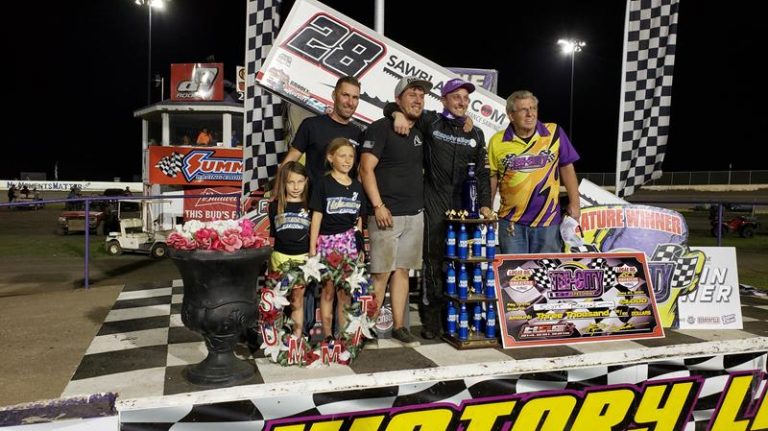 Scott Bogucki At Tri-City Speedway With The Lucas Oil American Sprint ...