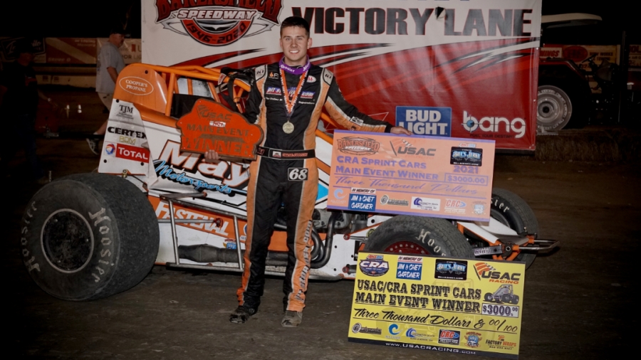Chase Johnson Rallies From 16th to Win USAC/CRA Event With Last-Lap ...