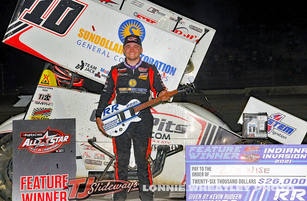 Zeb Wise Scores $26,000 Victory at Kokomo – TJSlideways.com