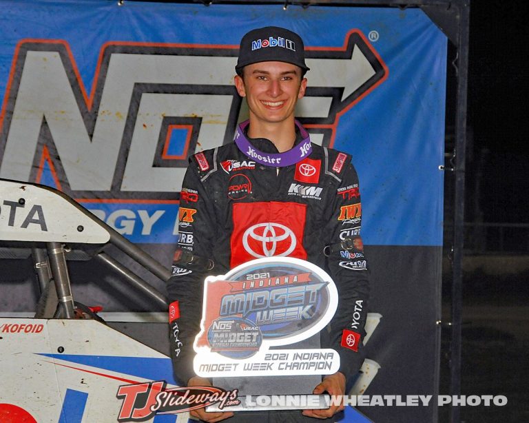 Windom Wins Feature; Kofoid Wins Indiana Midget Week Title at Kokomo ...