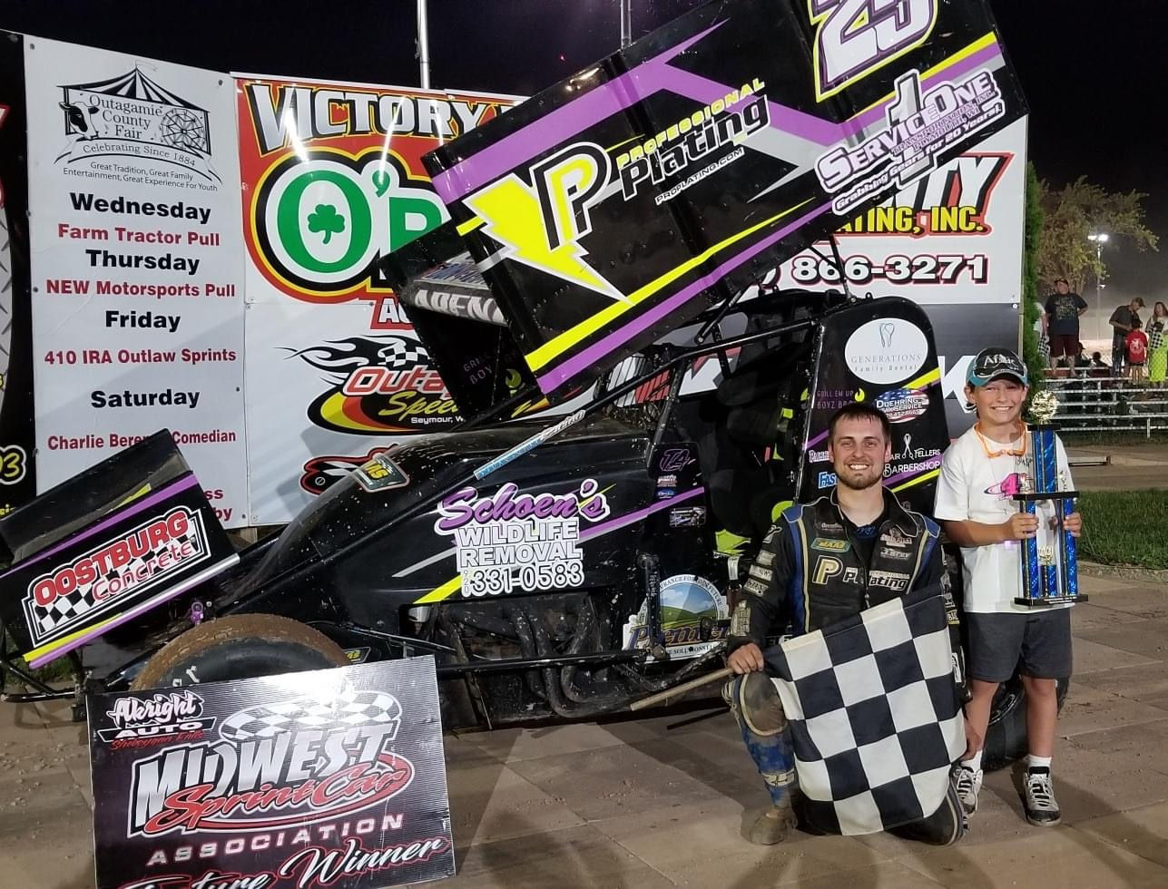 Arenz unstoppable in notching MSA Hagar Nelson Memorial victory ...