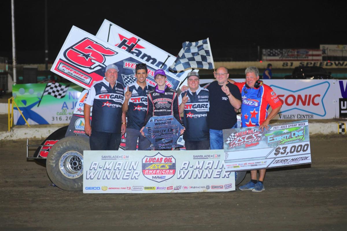 Ryan Timms From 11th Wins At 81-Speedway With The Lucas Oil American ...
