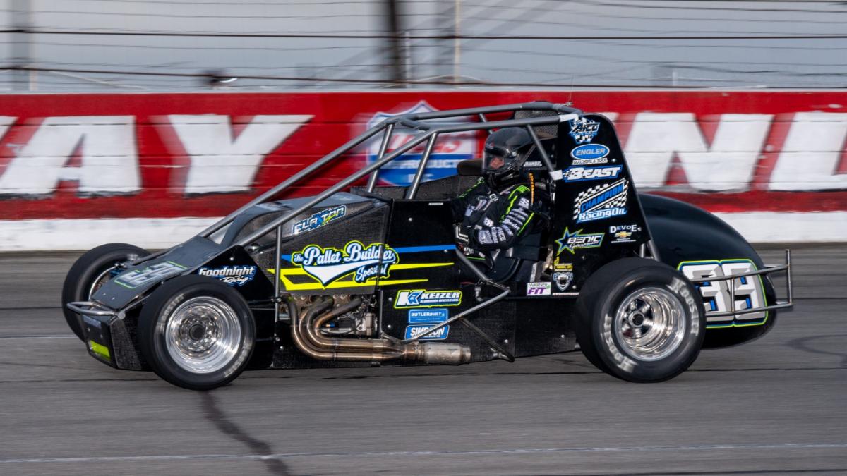 LIVIN’ THE DREAM: GOODNIGHT TO RACE USAC SILVER CROWN CAR AT HOME TRACK ...