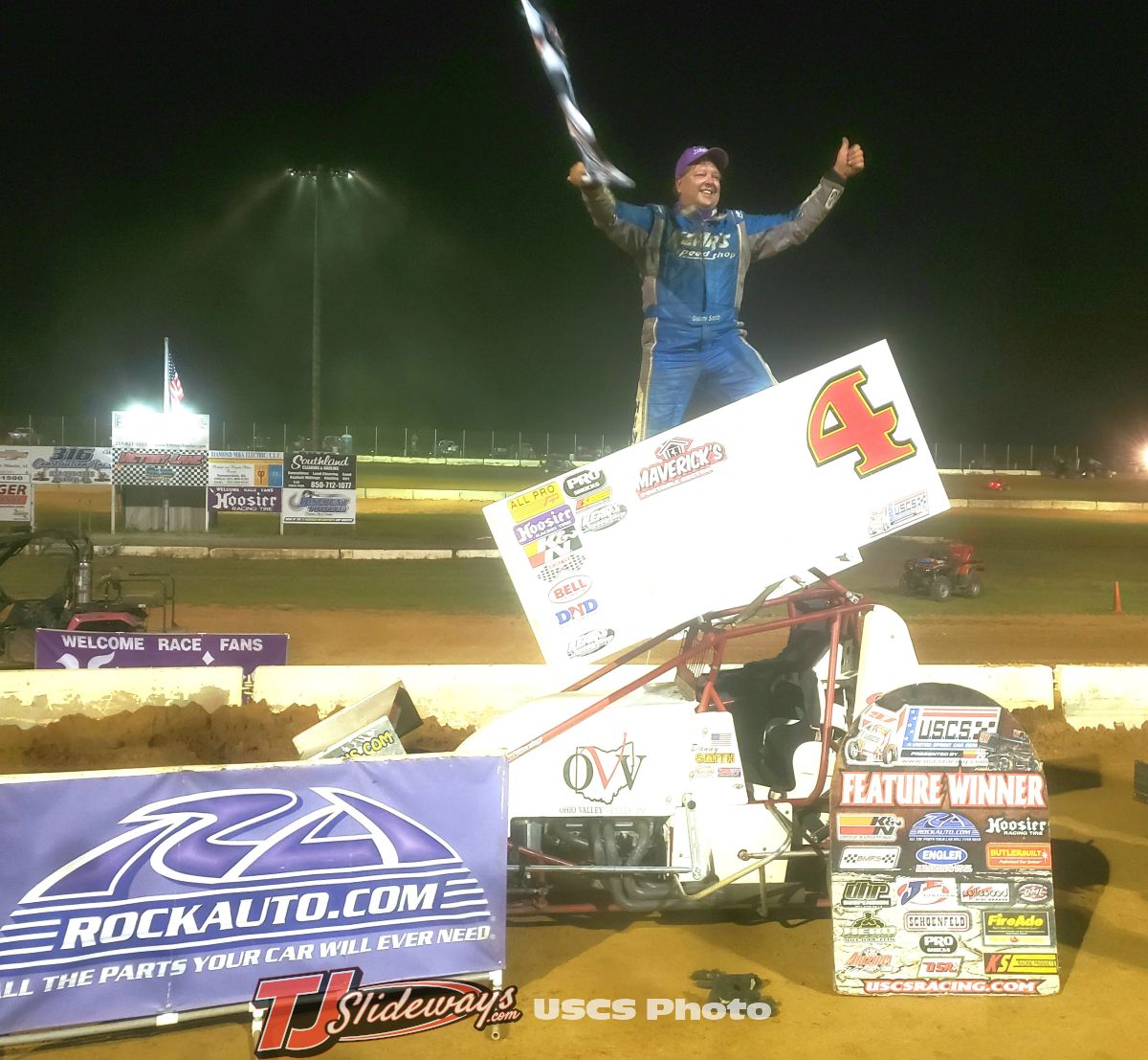 Danny Smith Wins USCS Feature at Deep South Speedway – TJSlideways.com