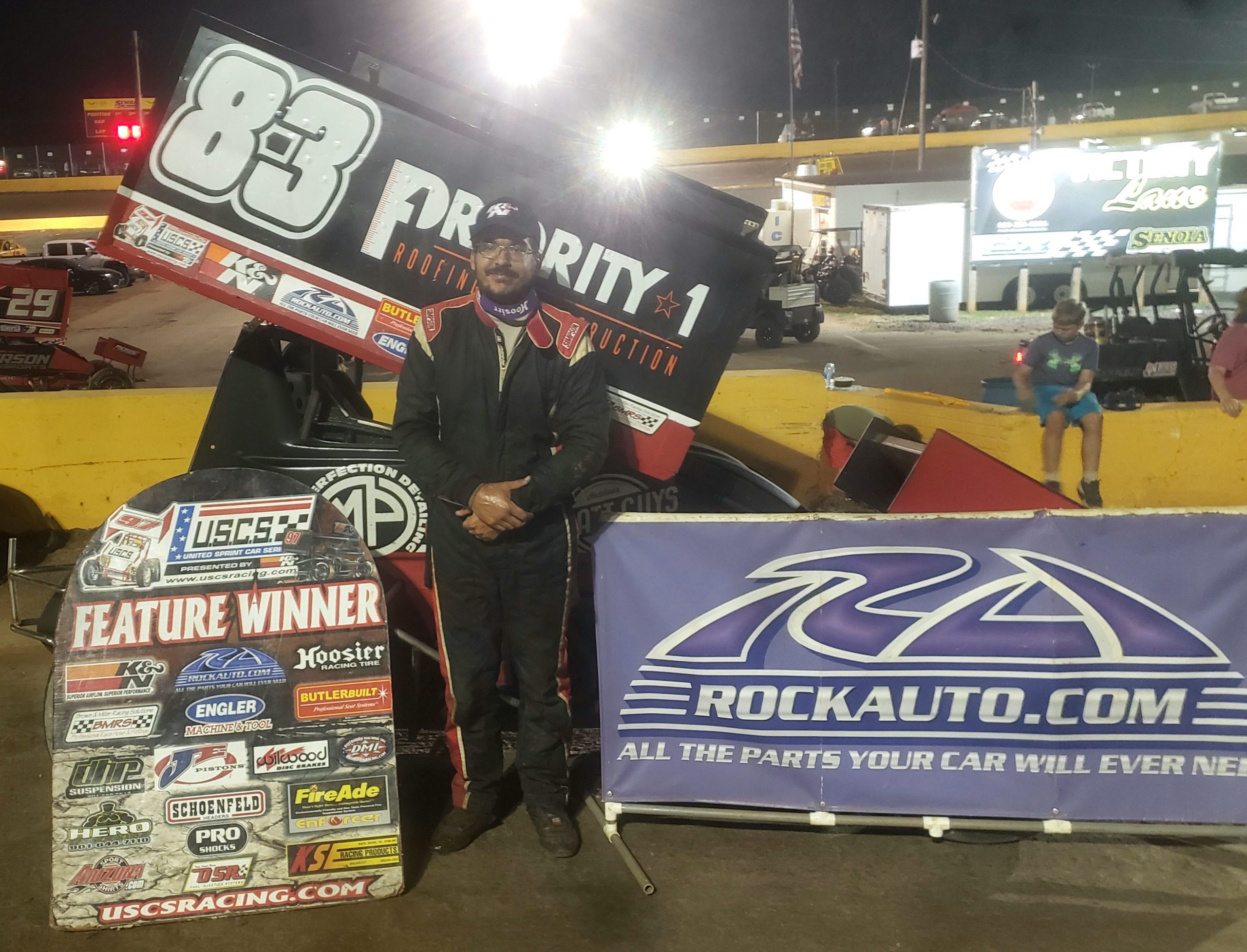 Mark Ruel captures USCS Senoia Summer Nationals XII finale on Saturday ...