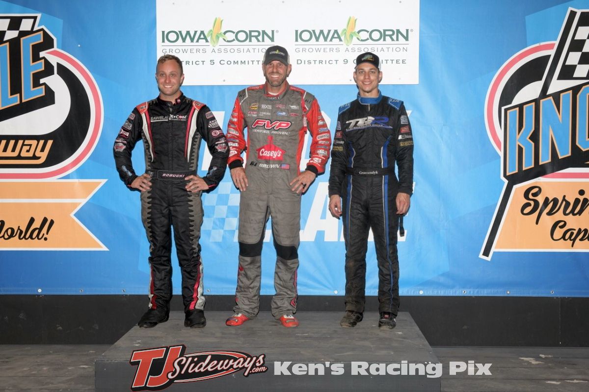 Brian Brown Wins Feature, Davey Heskin Wins Championship at Knoxville ...