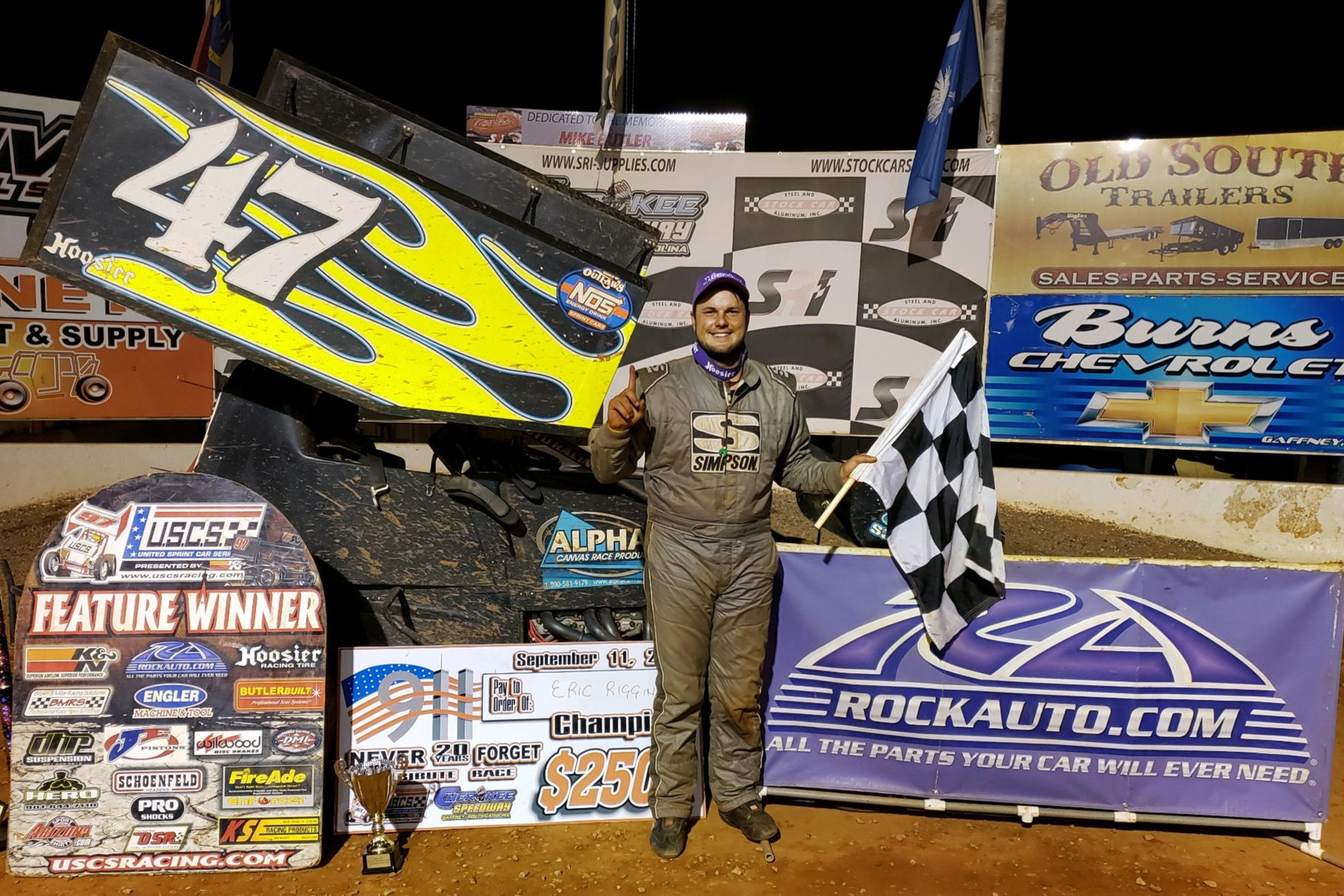 Riggin’s captures USCS Never Forget 9/11 Tribute Race at Cherokee on ...