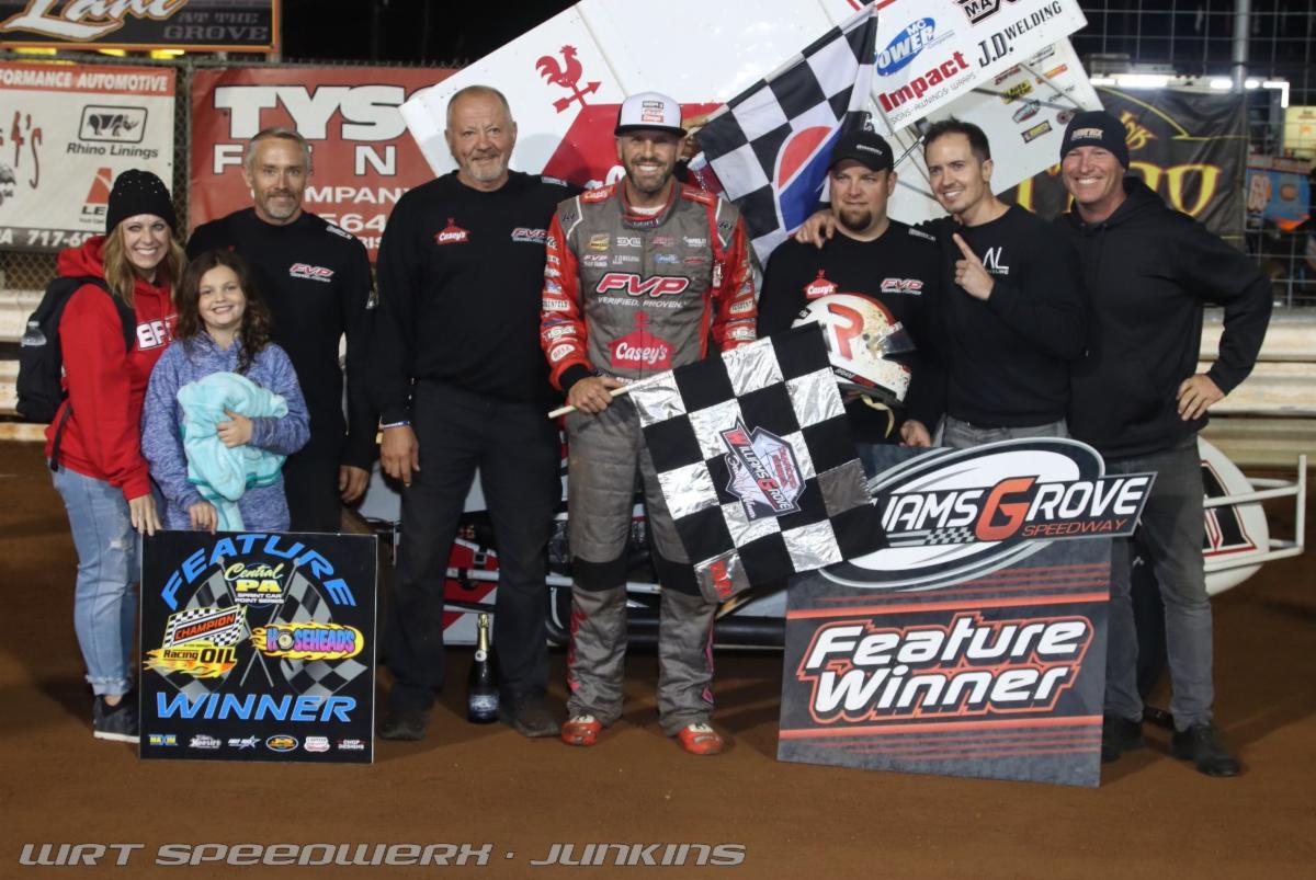 Brian Brown Captures First Career Feature Win at Williams Grove ...