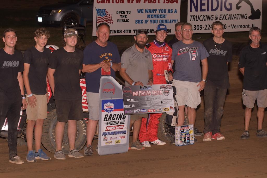 Bryant Wiedeman Rode the Top Side to Claim First Career POWRi Win ...
