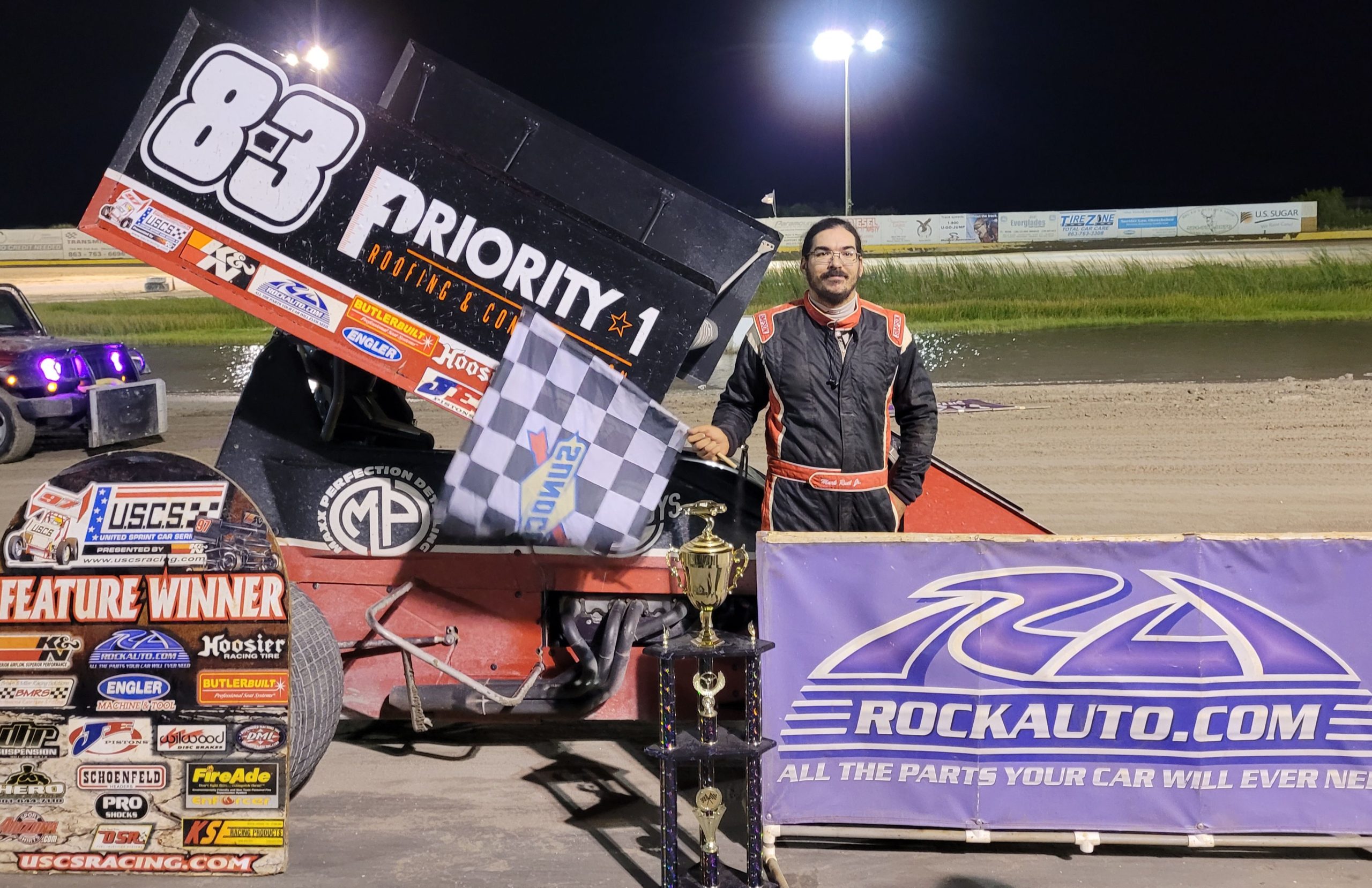 Mark Ruel Takes USCS Checkers at Hendry County – TJSlideways.com