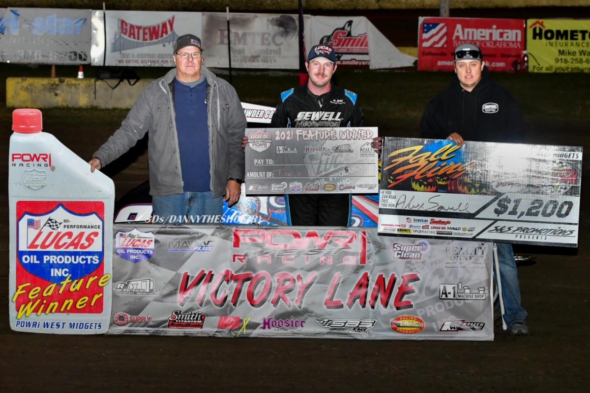 Alex Sewell Shines in POWRi West Fall Fling ﻿Night Two Feature Victory ...