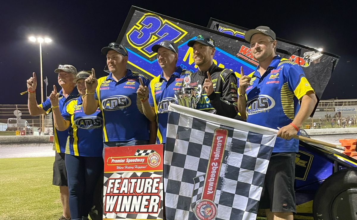 Grant Anderson Wins Saturday’s Preliminary Feature at the Grand Annual ...