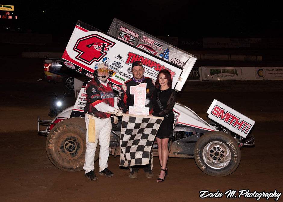 Justin Sanders and Dale Miller Motorsports Kick Placerville Speedway ...