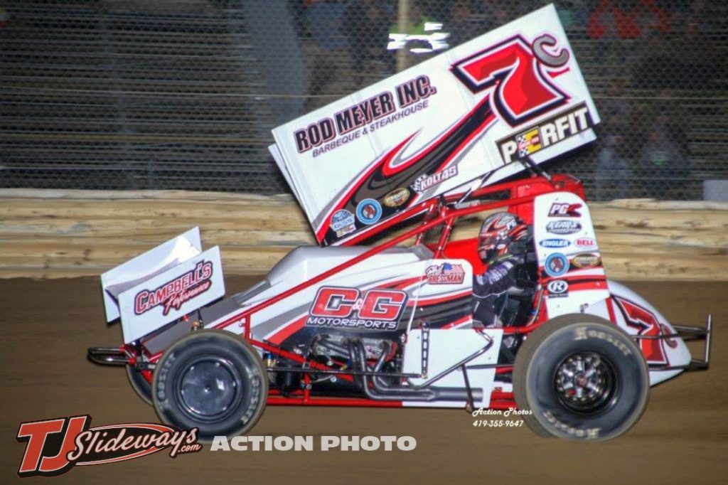 Levi Jones Wins Midget Week Feature at Bloomington – TJSlideways.com