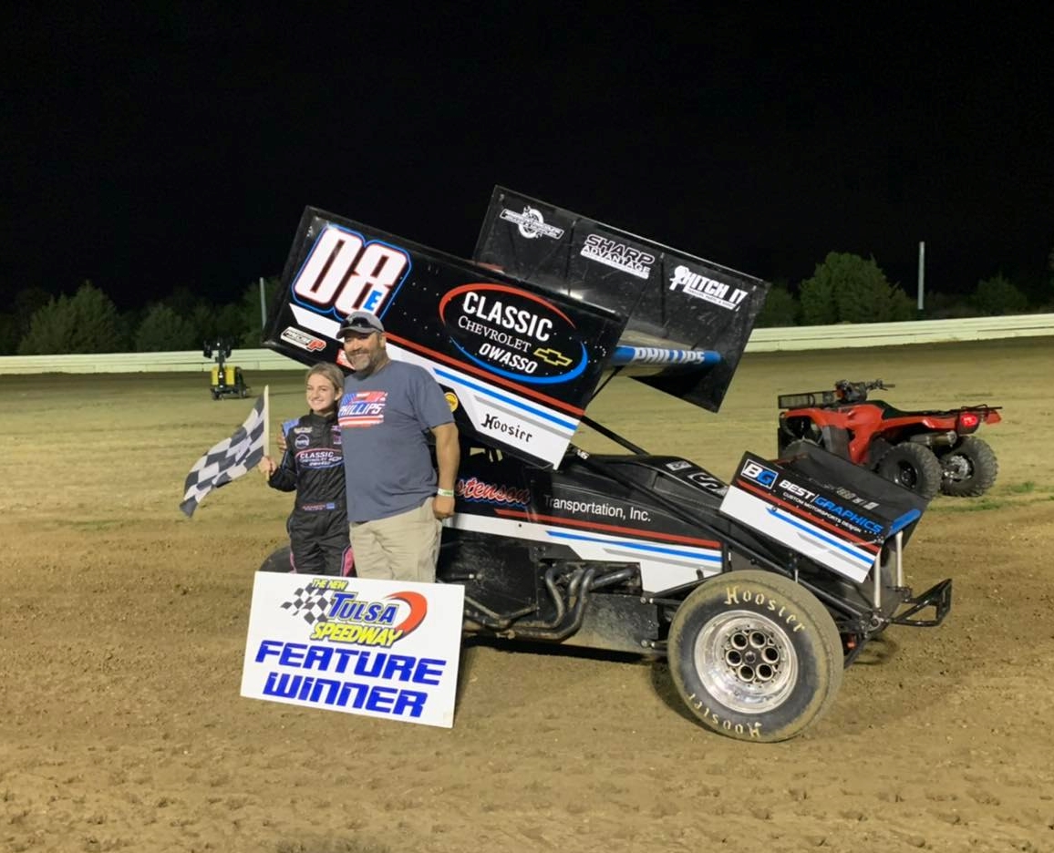 Phillips Produces First Career Sprint Car Win During Career-Best ...
