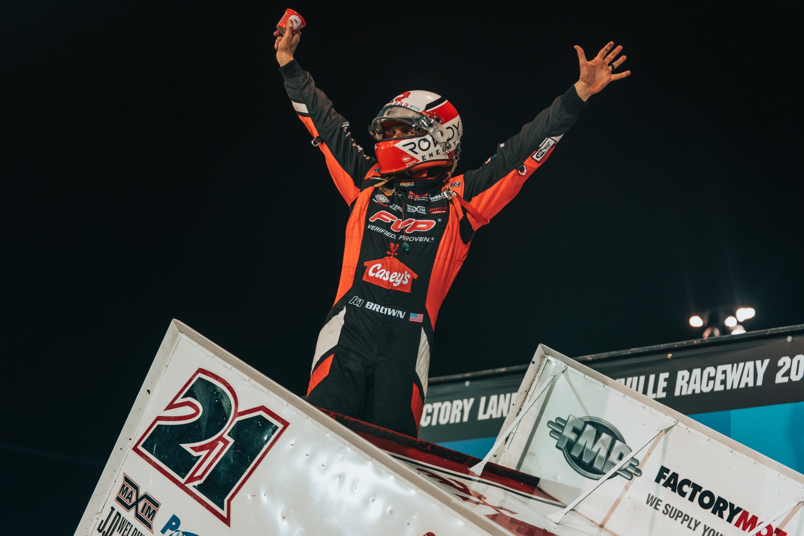 Brian Brown earns historic victory at Knoxville – TJSlideways.com