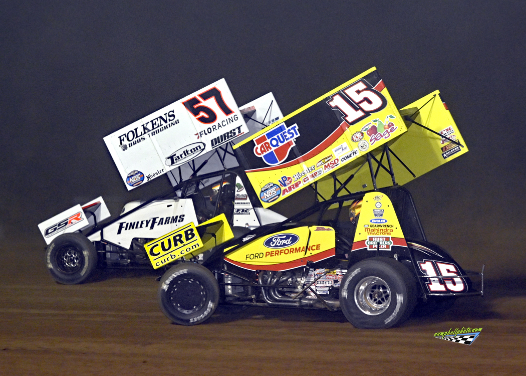 Larson Holds off Schatz to Win the Brad Doty Classic – TJSlideways.com