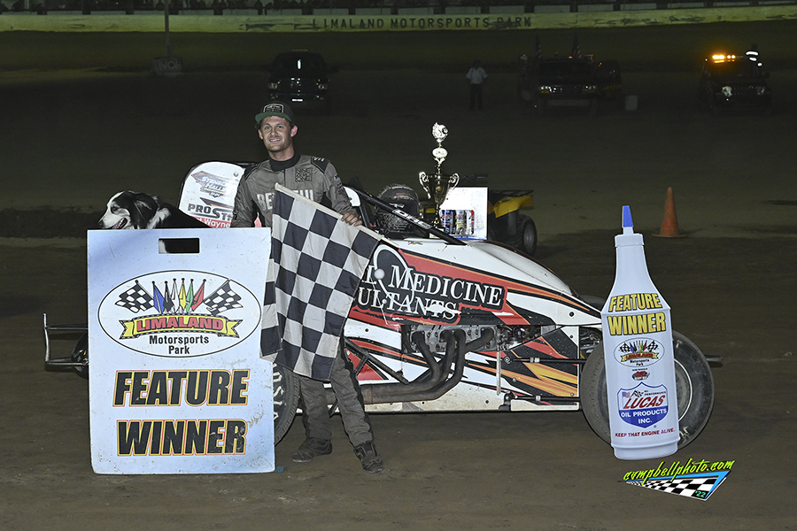 Ricky Lewis Wins at Limaland – TJSlideways.com