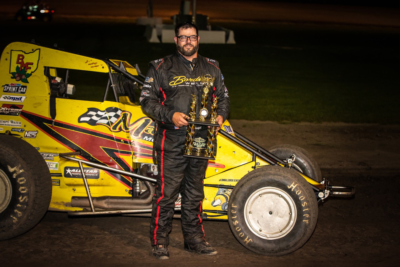 Westfall Wins a Barnburner of a Sprint Feature – TJSlideways.com