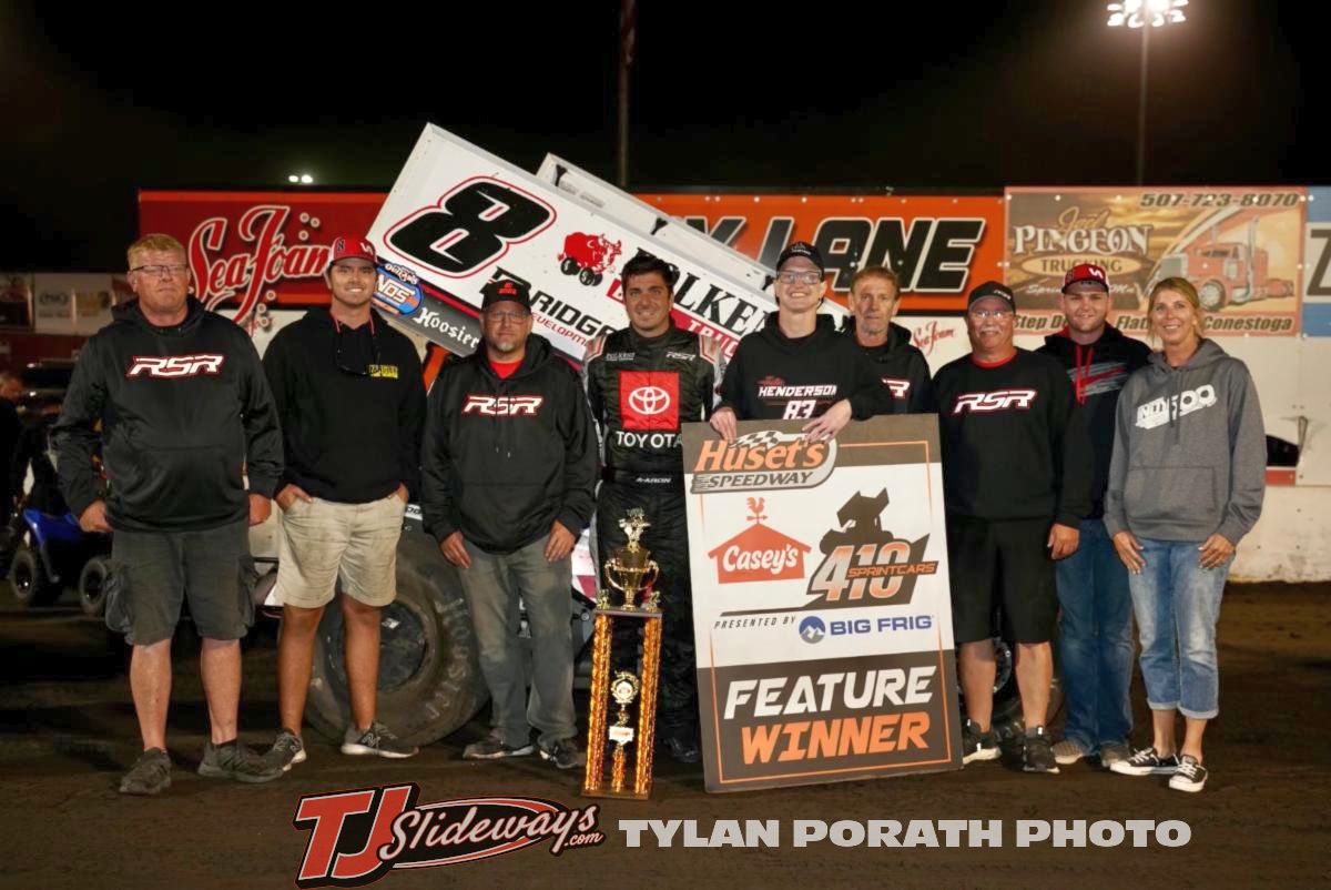 Reutzel and Henderson Earn Victories at Huset’s Speedway – TJSlideways.com