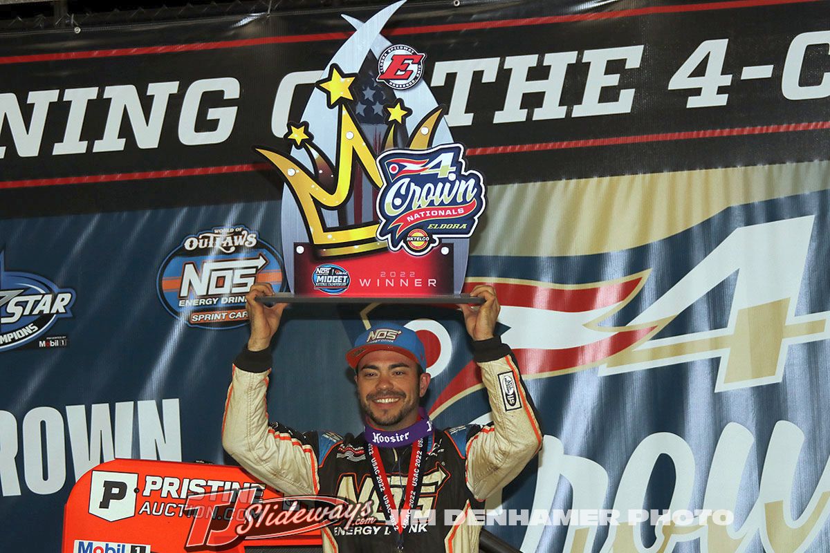 Windom Wheels to Midget Victory at the 4-Crown Nationals – TJSlideways.com