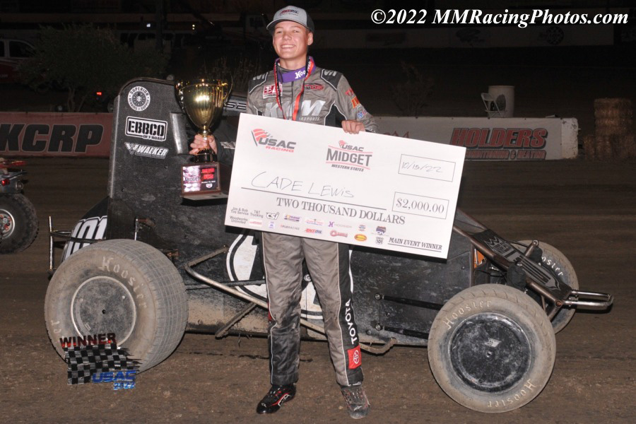 CADE LEWIS POWERS TO KCRP “CHAMPIONSHIP NIGHT” VICTORY – TJSlideways.com