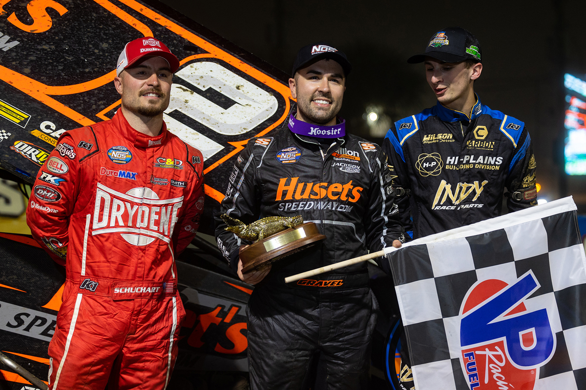 David Gravel Doubles Down on Friday at Volusia’s DIRTcar Nationals ...