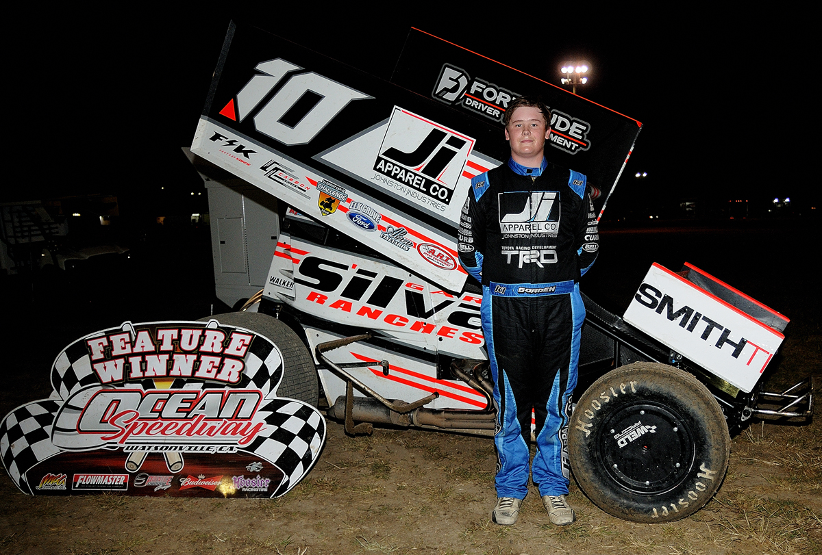 Dominic Gordon snags first career Sprint Car victory at Ocean Speedway ...