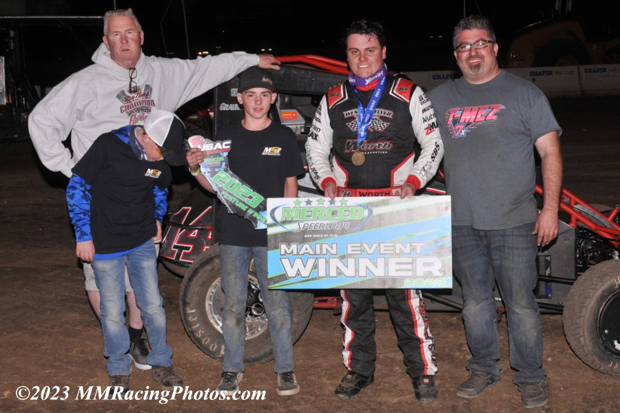 BEN WORTH TOPS MERCED USAC WESTERN MIDGET OPENER – TJSlideways.com