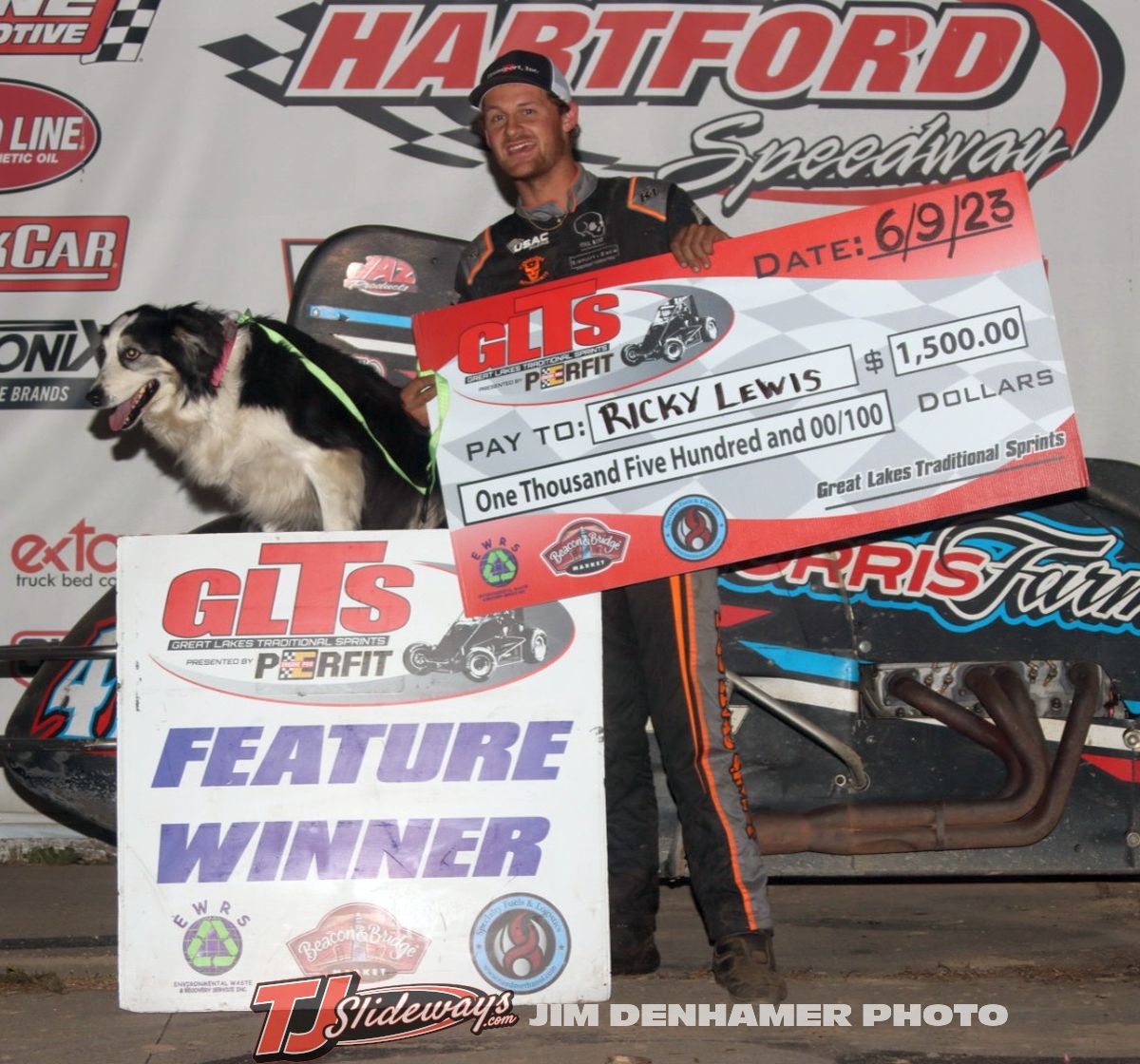Lewis Wins GLTS Feature at Hartford – TJSlideways.com